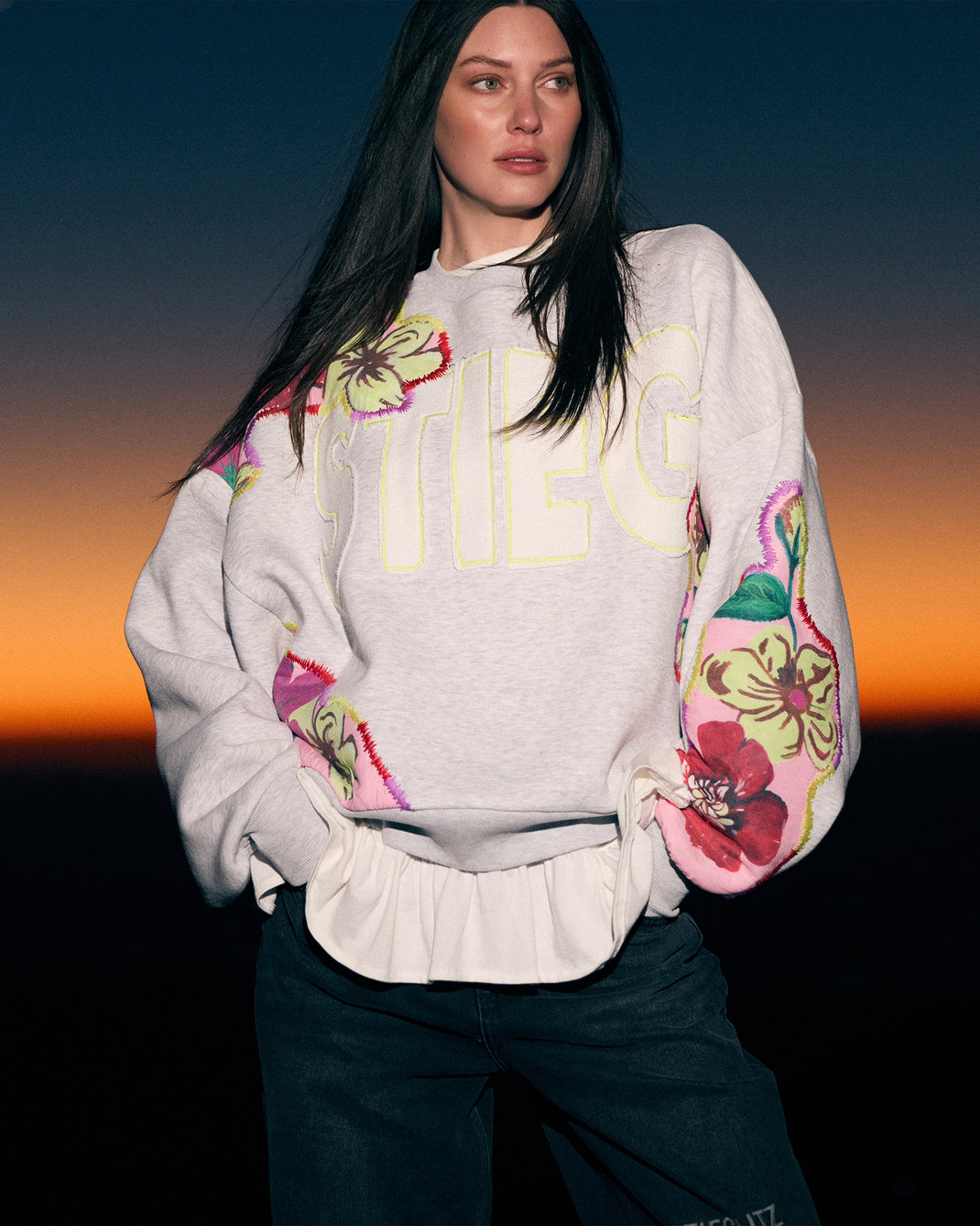 Adele Skate Longsleeve | Red - STIEGLITZ